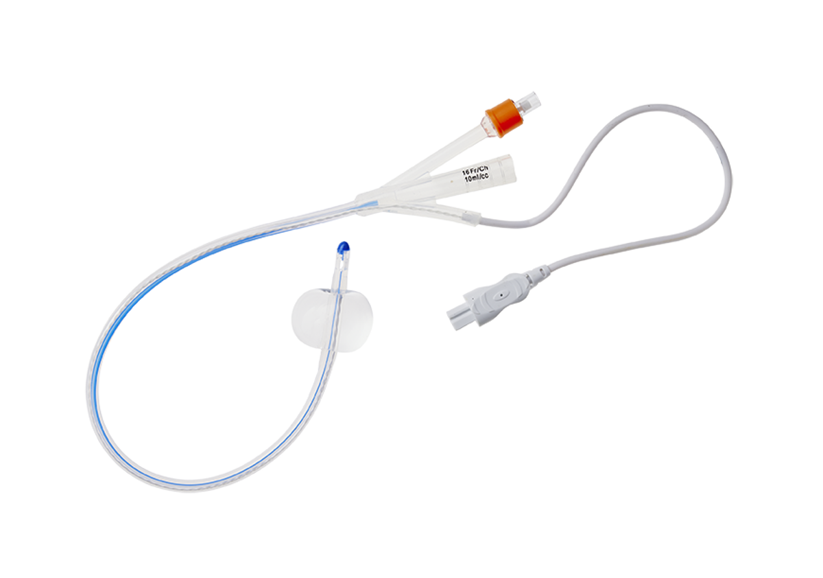 Temperature-Sensing Silicone Foley Catheters | UNOQUIP